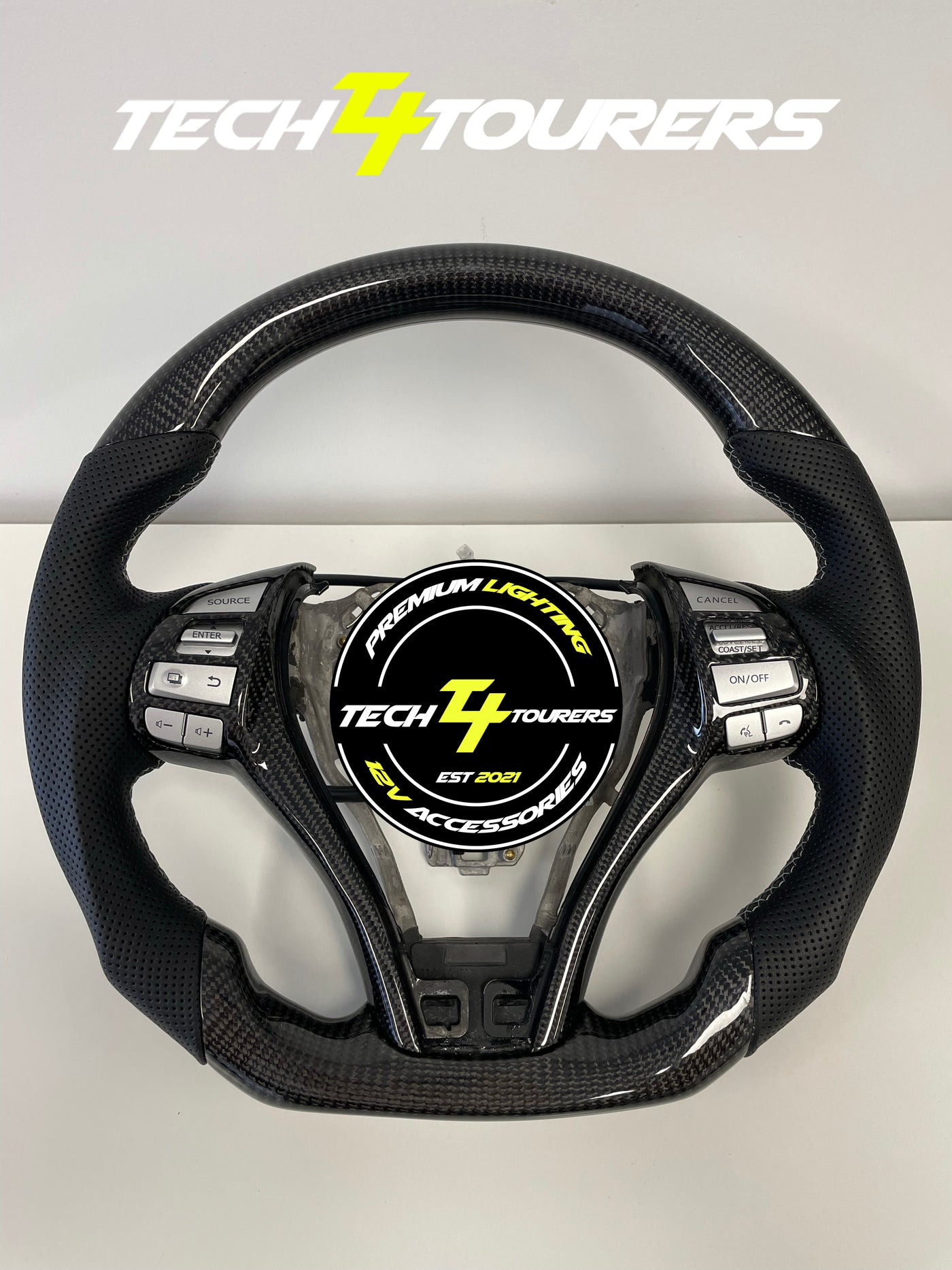 Nissan Navara Np300/D23 Premium Steering Wheel - GENUINE Leather